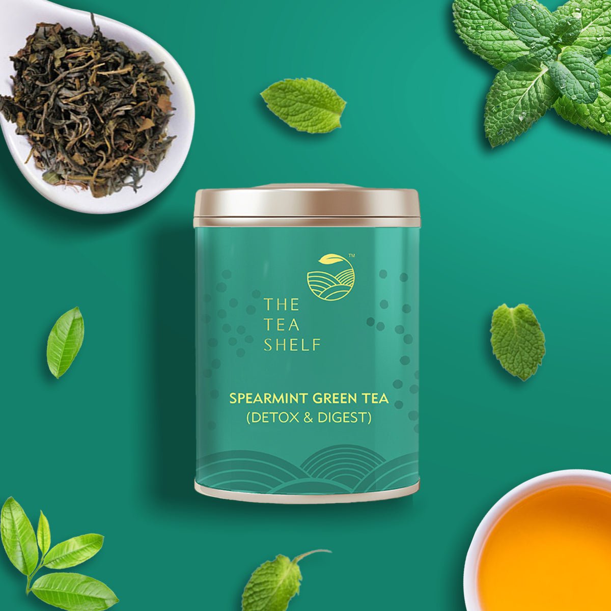Spearmint Green Tea – The Tea Shelf