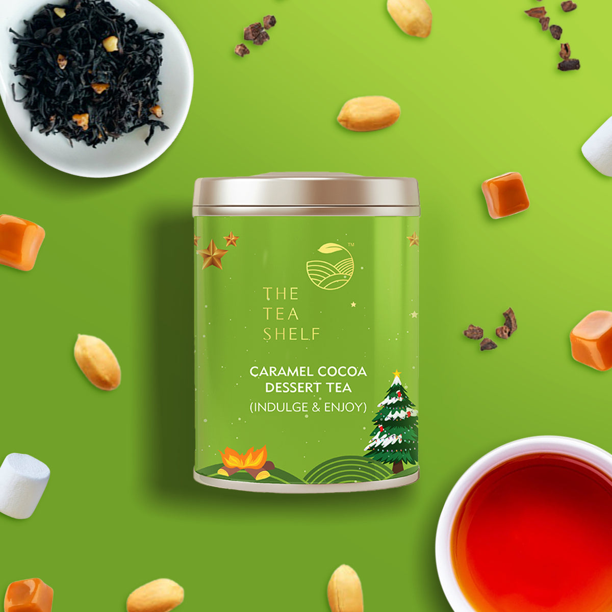 Caramel Cocoa Dessert Tea | Buy Dessert Tea Online – The Tea Shelf