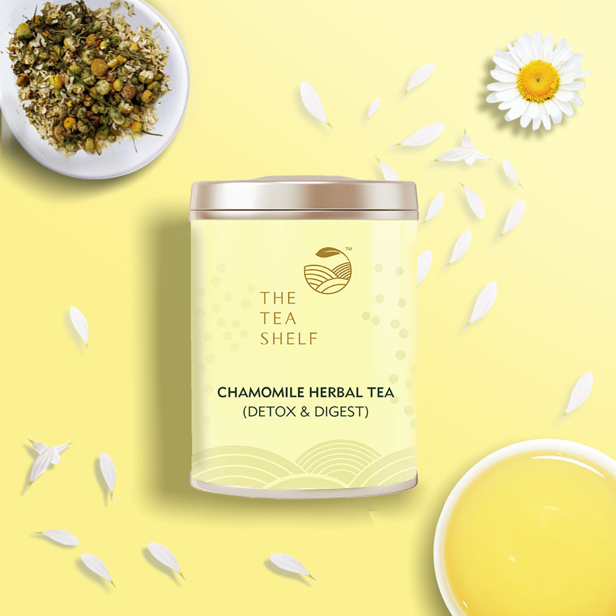 Pure Chamomile Herbal Tea – The Tea Shelf