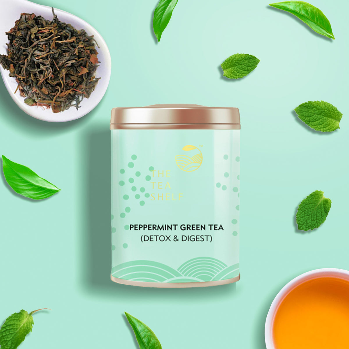 Peppermint Green Tea – The Tea Shelf