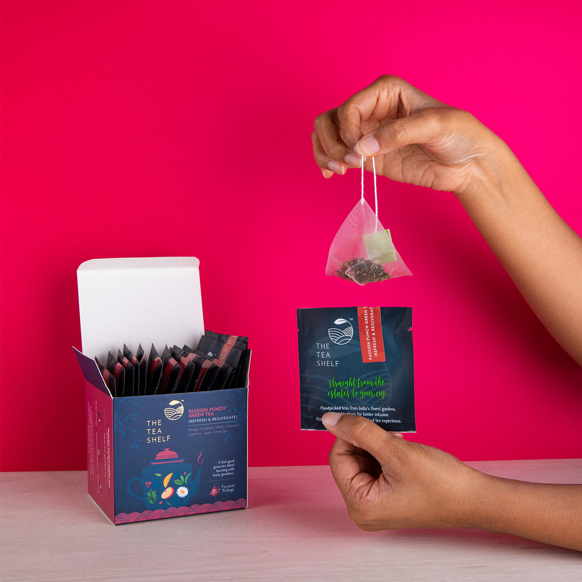 Passion Punch Green Tea Bags – The Tea Shelf